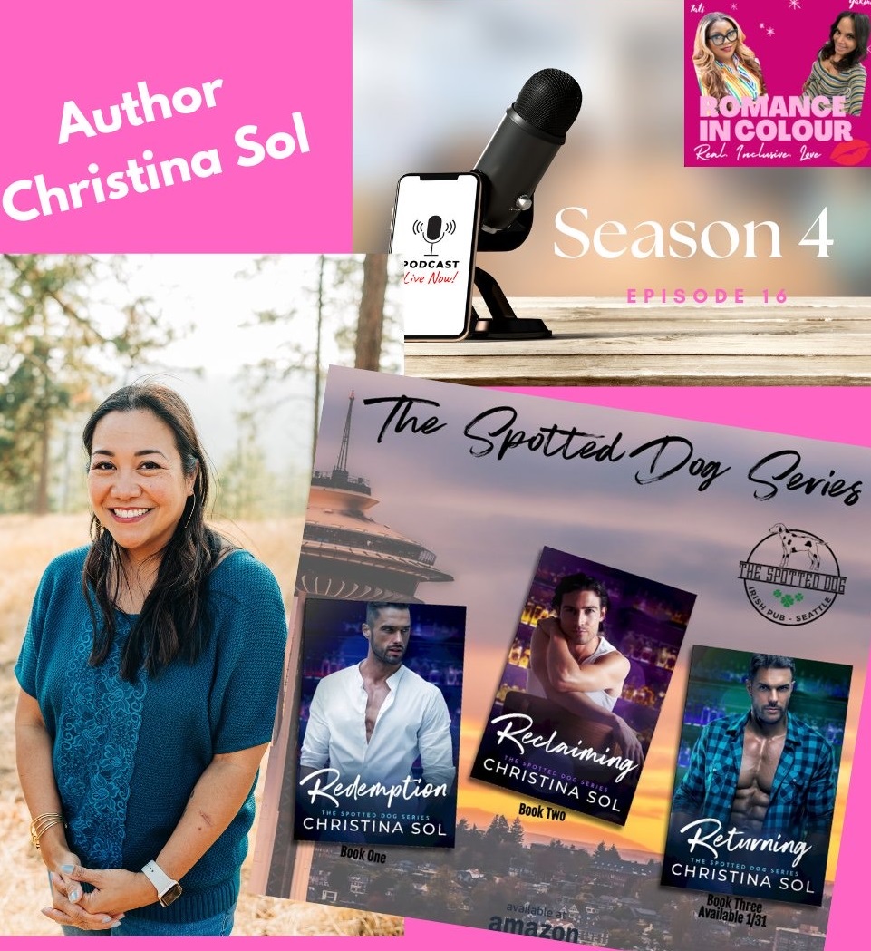 Christina is a guest on the Romance in Colour podcast | Christina Sol